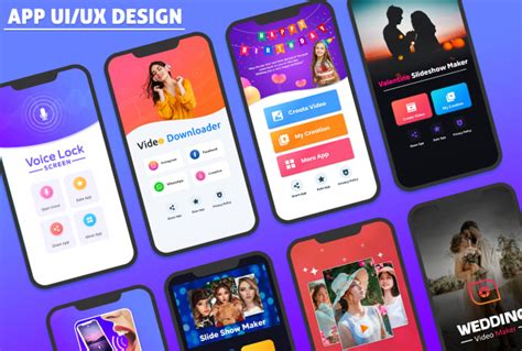Create Unique And Modern App Ui Ux Design Game Ui Ux Design And Game Assets By Nayan Pandav