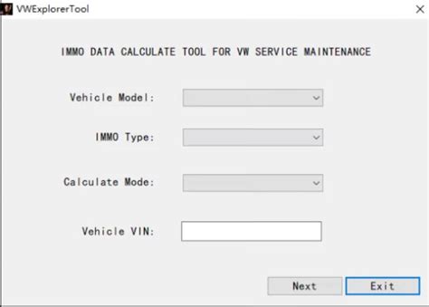 How To Do The IMMO Data Calculation With VW Request Change Exe OBD LTD BLOG