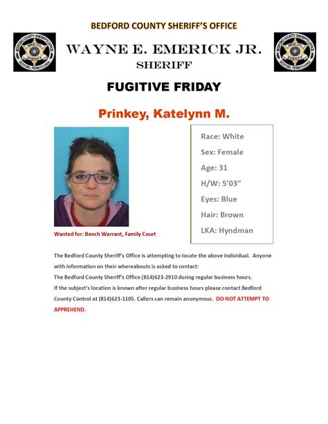 Bedford Bedford County Pennsylvania Sheriffs Office