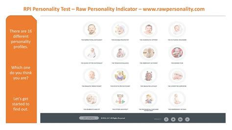 RPI Personality Test Raw Personality Indicator Rawpersonality