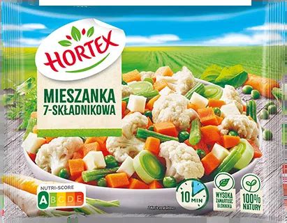Warzywa Hortex Prosto z natury Mrożonki i soki Hortex