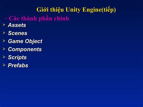 Nghiên Cứu Công Nghệ Unity Và Xây Dựng ứng Dụng Game 3d Trên Mobile