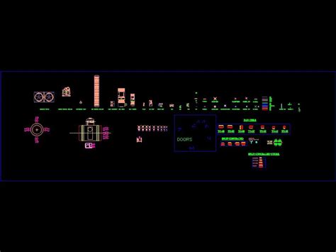 Hvca Conditioning System Blocks In Dwg Cad Library