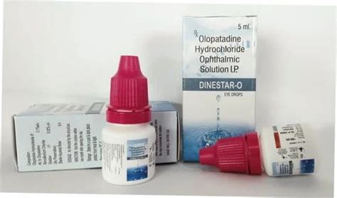 Olopatadine Hydrochloride Ophthalmic Solution Ip 5 Ml At ₹ 100 Piece