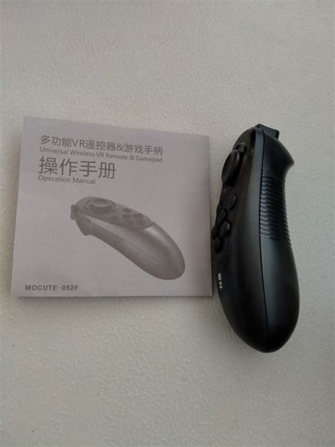 Mocute 052 wireless Bluetooth VR remote joystick gamepad, Video Gaming ...