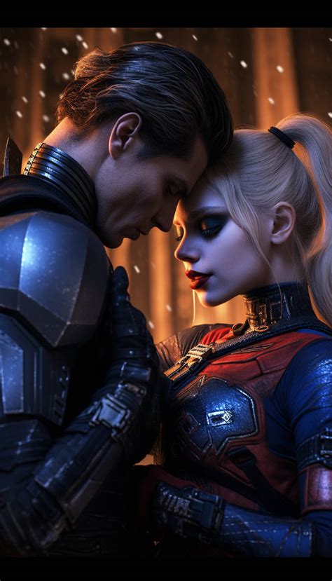 Zf Puhi Amazing Scene Of How Harley Quinn Kissing By Zfpuhi On Deviantart