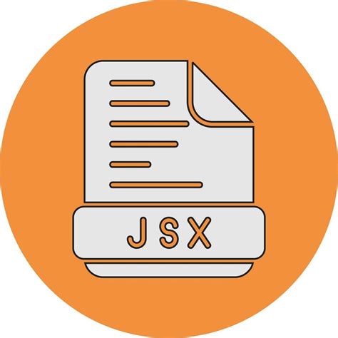 Jsx Vector Icon 31003110 Vector Art At Vecteezy