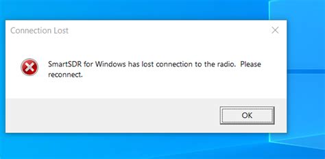 Connection Lost — Flexradio Community