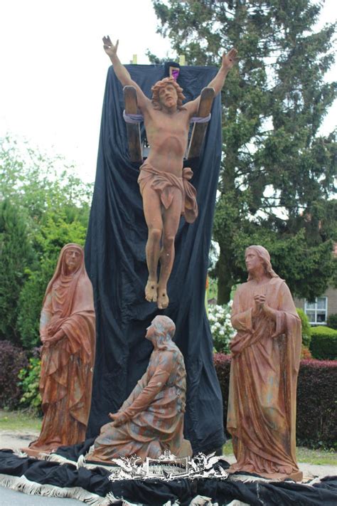 4 Gothic Style Exceptional Life Size Calvary Golgotha Imagination