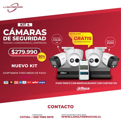 Instalación De CÁmaras De Seguridad Casas Negocios Empresas