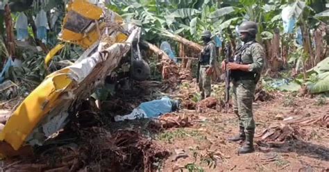 Avioneta Fumigadora Se Desplomó En Mazatán Chiapas