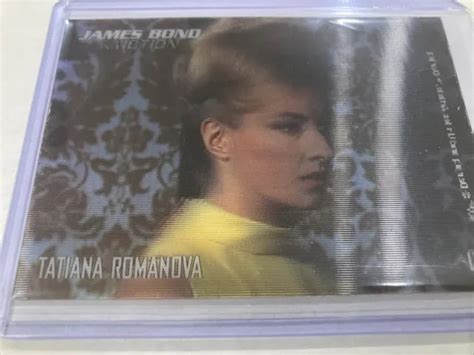 2003 Rittenhouse James Bond Women Of Bond In Motion Tatiana Romanova