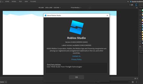Studio Update Available After Updating Studio Bugs Developer Forum Roblox