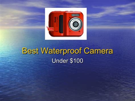 Best Waterproof Camera 2013 Ppt