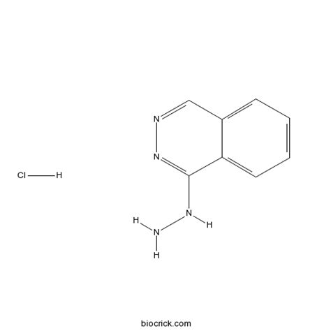 Hydralazine Hcl Cas 304 20 1 High Purity Manufacturer Biocrick