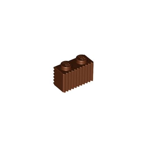 Lego Reddish Brown Brick 1 X 2 With Grille 2877 Brick Owl Lego