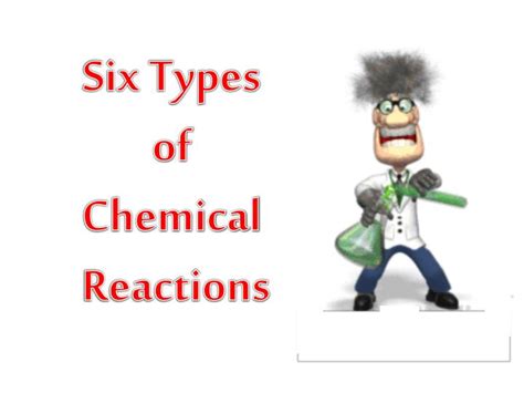 Ppt Six Types Of Chemical Reactions Powerpoint Presentation Free Download Id