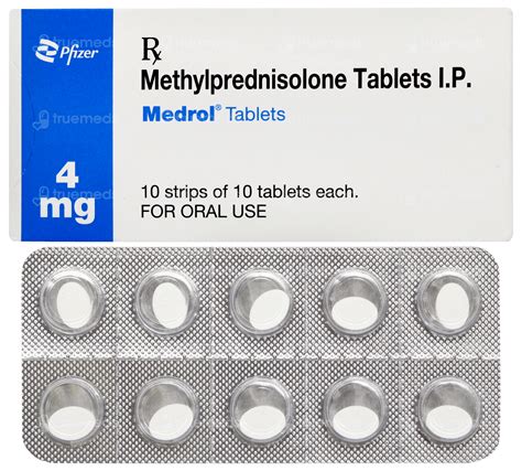 Medrol 4mg Tablet Uses Side Effects Price And Substitutes