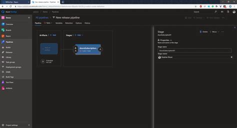 Setting Up A Build And Release Pipeline For Azure Service Using