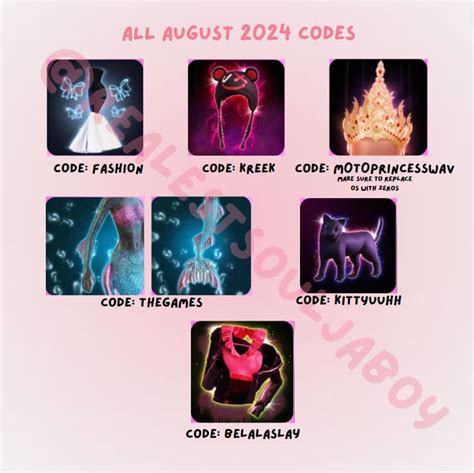 All 6 August 2024 Codes Dti In 2024 Impress Fancy Dress Code Dress