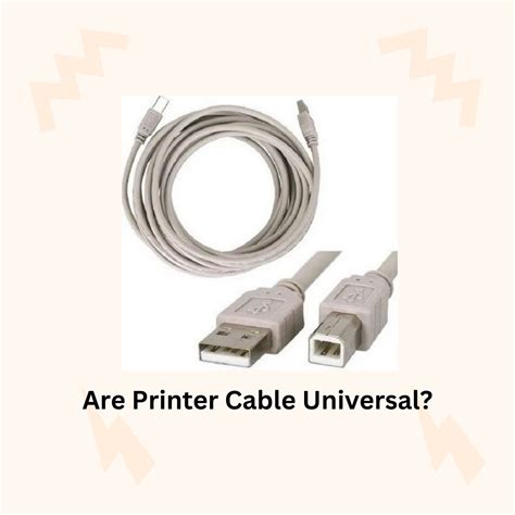 Are Printer Cable Universal
