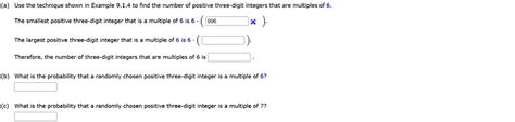 Solved Need Assistance With This Problem A Use The Technique Shown
