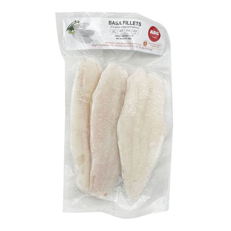 Abc Frozen Basa Fillets 800g Umall Australias Largest Online Asian Supermarket