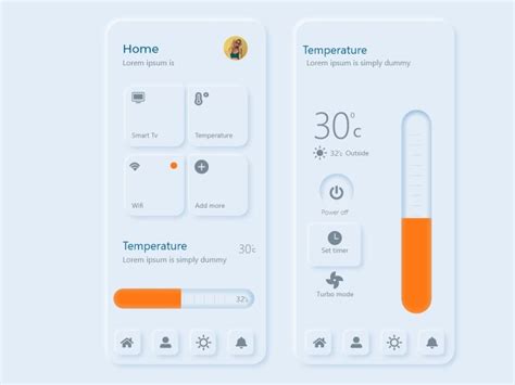 Temperature App Design App Design App Design