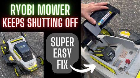 Why Does My Riding Mower Keep Shutting Off at Ali Purser blog