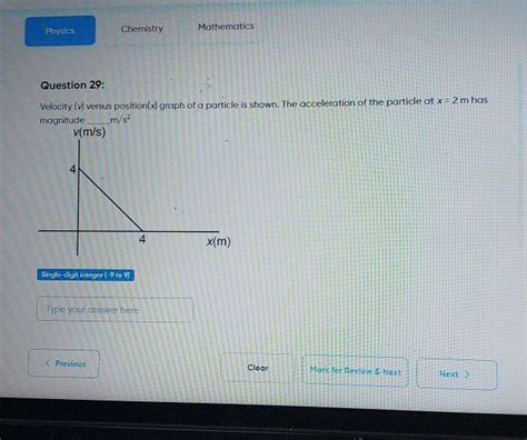 Physics Chemistry Mathematics Question Studyx