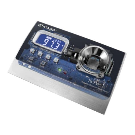 RePo Series Portable Polarimeter Refractometer Tecquimica