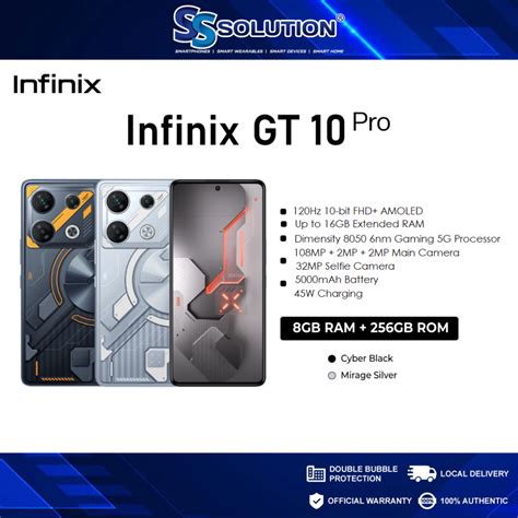 Infinix Gt Pro G L Fhd Flexible Amoled Display L Gb Ram Gb Rom L Dimensity