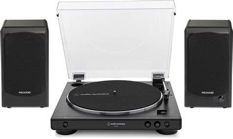 Amazon.com: Audio-Technica AT-LP60X-BK Turntable (Black) Bundle with ...