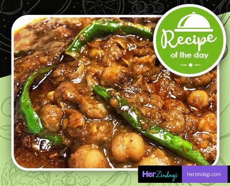 Prepare Pindi Chhole For A Sumptuous Lunch This Weekend Herzindagi