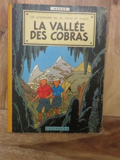 Jo Zette And Jocko T5 La Vallée Des Cobras B20bis C Catawiki