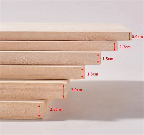 1pcs Paulownia Wood Board Thickness 12 15 20mm Solid Wood Sheet Diy