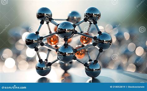 Carbon Element Of The Periodic Table Of The Mendeleev System Royalty