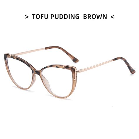 Jiuerba New Fashion Cat Eye Anti Blue Light Eyeglasses Western
