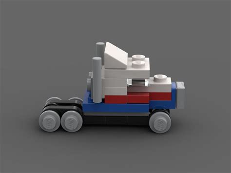 Lego Moc Micro Scale Highway Rig 5580 By Bricksota Rebrickable