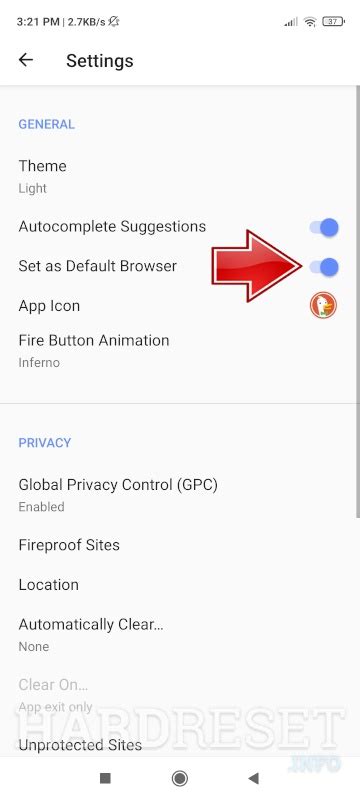 How To Set Duckduckgo Privacy Browser As Default Browser Hardreset Info
