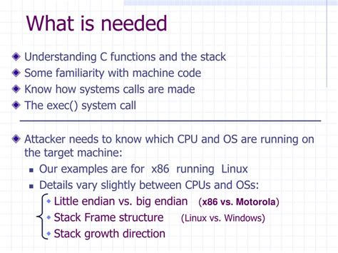 Ppt Control Hijacking Attacks Powerpoint Presentation Free Download