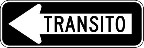 Señales De Tráfico Y Almacén Transito One Way Puerto