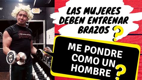 Entrena Con Fiereza Ep 4 Las Mujeres Deberían Entrenar Brazos Youtube