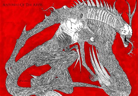 Abomination Alien Concept Art Drawing Artwork Pen And Ink