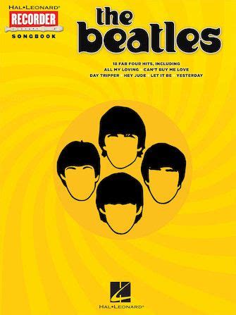 Beatles Favorites For Recorder Arranged For Solo Or Duet The Beatles Spartiti Per Flauto Dolce