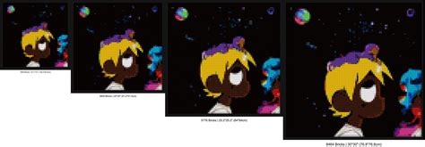 Lil Uzi Cool Lil Uzi Vert Pixel Style Bricks