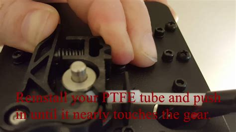 Mp Select Mini Mk8 Extruder Flexible Filament Mod Youtube