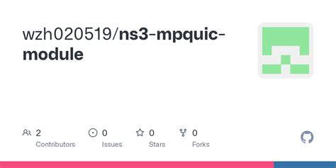 Github Wzh020519ns3 Mpquic Module