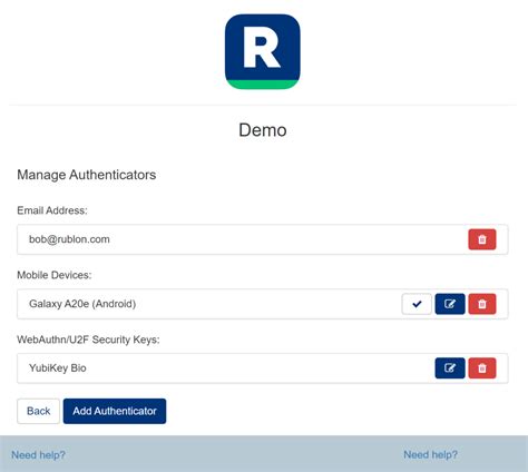How To Add A Yubikey Otp Security Key Rublon User Guide