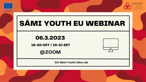 Sámi Youth Eu Webinar — Sámiráđđi